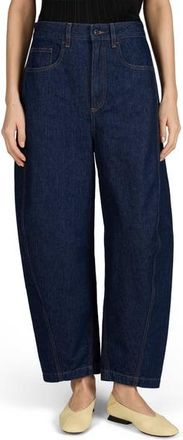 Adolfo Dominguez Jean boule taille haute en coton