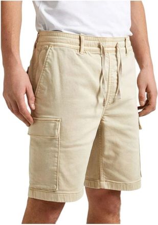 Pepe Jeans London Homme, Shorts, Beige, Taille: W32 Gymdigo Cargo Shorts