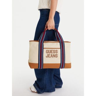 Guess Tasche Guess Jeans M5BZ92 WL970 Creme