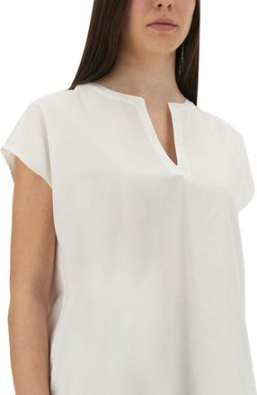 Aspesi Oversized Cotton T-shirt - White