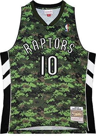 Mitchell & Ness DeMar DeRozan 10 Toronto Raptors 2011-12 Swingman Maillot NBA Alternate Camo, camouflage, L