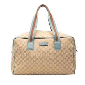 Gucci unisex, Pre-owned, Beige, Taille: ONE Size Sac de voyage en toile Pre-owned
