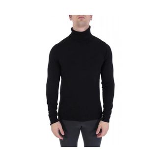 HUGO BOSS Homme, Pulls, Noir, Taille: XL Siso Rollneck