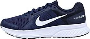 Nike Nike Mens Running Shoe Run Swift 2, Midnight Navy/White-Obsidian, CU3517-400, 42 EU (8.5 US)