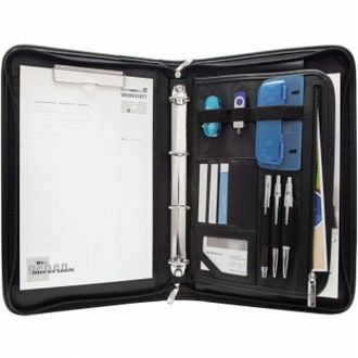 Wedo Wedo - Konferenzmappe Elegance 585001 din A4 Kunstleder schwarz
