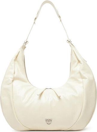 Pinko Handtasche Slouchy Hobo Big PE 25 PLTT 104295 A26J Écru