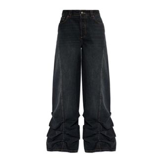 Avavav Avavav, Femme, Jeans, Noir, Taille: W26 Jean Large