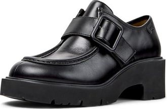 Camper Femme Milah K201930 Monk-Strap, Noir 001, 39 EU