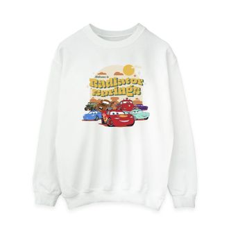 Disney Cars Radiator Springs Group Sweatshirt f&uuml;r Damen (Wei&szlig;)