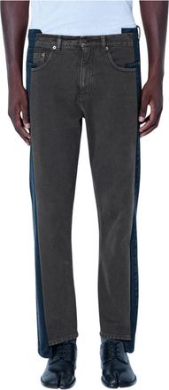 Maison Margiela Homme, Jeans, Brun, Taille: W34 Pantalon en jean d&eacute;structur&eacute;
