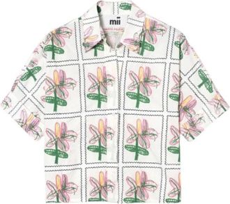 Mii Femme, Blouses et Chemises, Blanc, Taille: 42 FR Alba Shirt