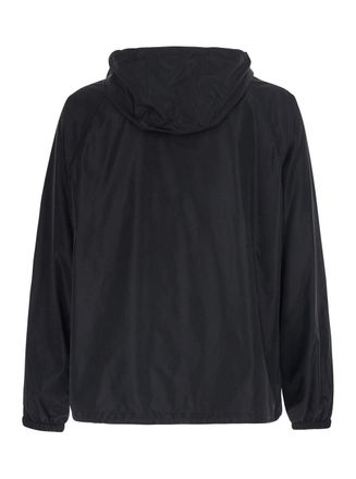 Burberry Mens Jacket Clapton Black Polyamide Coat