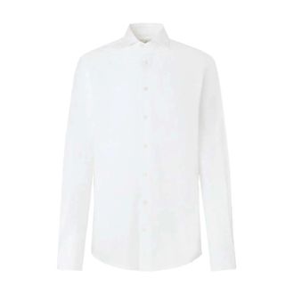 Hackett Chemise blanche Essential Stretch - Homme - Chemises - Blanc - Taille: L