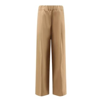 Semicouture Damen, Hosen, Beige, SGr&ouml;&szlig;e