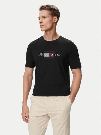 Tommy Hilfiger T-Shirt MW0MW43226 Schwarz Regular Fit