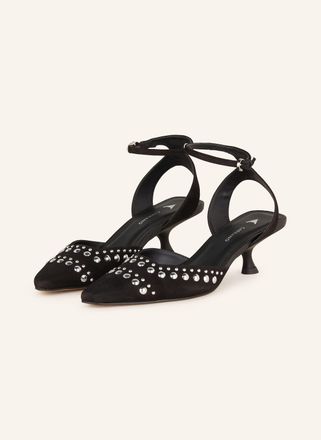 Carrano Carrano Slingpumps Mit Nieten schwarz