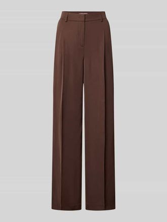 Christian Berg Cocktail Wide Leg Bundfaltenhose mit Ges&auml;&szlig;taschen