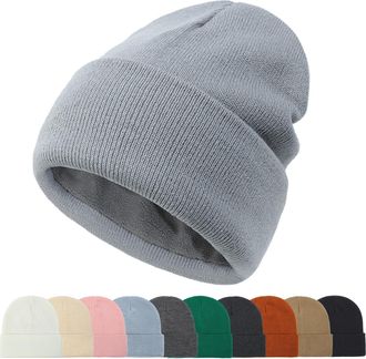 Dreshow Warme Strickm&uuml;tze f&uuml;r Damen Herren Winterm&uuml;tzen f&uuml;r Unisex Dicke Beanie M&uuml;tze f&uuml;r extreme K&auml;lte