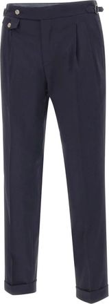 Barba Homme, Pantalons, Bleu, Taille: S Pantalon Parma