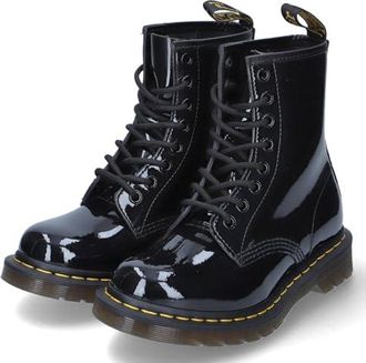 Dr. Martens 1460 W 11821011, Womens bovver boots, Noir (Black Patent Lamper) - 39 EU
