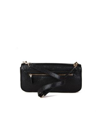 Guess Womens Shoulder Bag Black Polyurethane - Shoulder-Bags