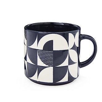 Cooksmart Stapelbare Kaffeetasse in Großbritannien | Keramik-Kaffeetassen für Zuhause oder die Arbeit | große Tassen für heiße Getränke | Tee- und Kaffeetassen 