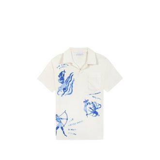 Maison Labiche Polo &eacute;ponge Monclar Ulysse en coton