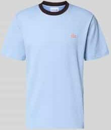 Lacoste Regular Fit T-Shirt aus reiner Baumwolle