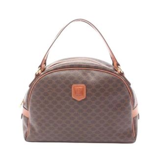 Celine Sac &agrave; main vintage en toile Pre-owned - Femme - Pre-owned - Brun - Taille: ONE Size