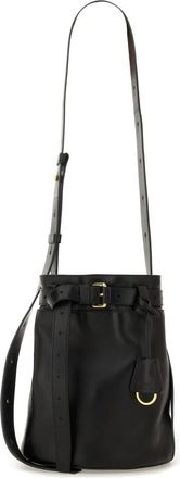 Moschino Femme, Sacs, Noir, Taille: ONE Size Tie Me Bucket Bag