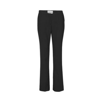 Remain Schwarze Bootcut Hose - - Trousers - Damen - Schwarzk - XS