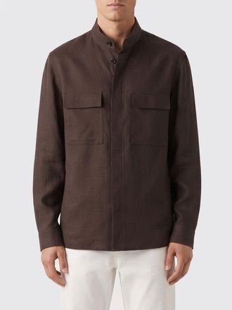 Ermenegildo Zegna Veste Homme couleur Marron