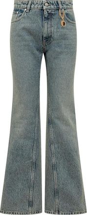 Stella McCartney Femme, Jeans, Bleu, Taille: W26 Jean Bootcut D&eacute;lavage Vintage