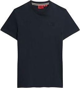 Superdry T-Shirt Vintage pour Homme avec Logo embl&eacute;matique, Bleu Marine fonc&eacute;, M