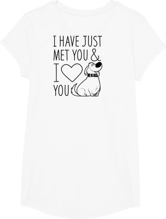 Disney Pixar Up Dug I Have Just Met You And I Love You T-Shirt