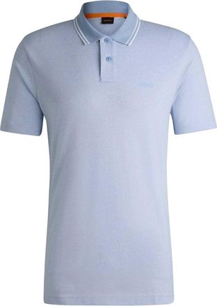 HUGO BOSS Peoxfordnew Poloshirt f&uuml;r Herren, kurz&auml;rmlig (Blau)