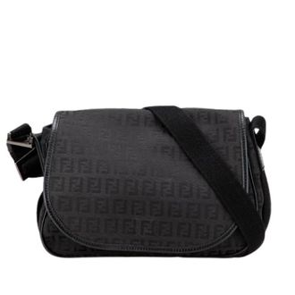 Fendi Pre-owned Canvas Crossbody Bag - - Pre-owned - Damen - Schwarzk - ONE SIZE