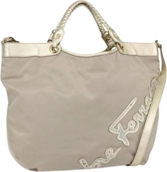 Ferragamo Damen, Pre-Owned, Beige, ONE SIZEGr&ouml;&szlig;e