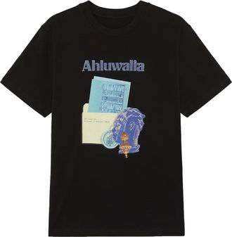 Ahluwalia Studio graphic T-shirt - Schwarz