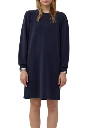 s.Oliver Scuba-Kleid mit Faltendetail am Arm
