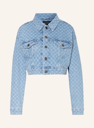 Daily Paper Clothing Cropped-Jeansjacke - HELLBLAU