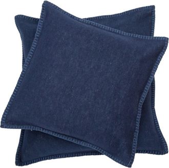 David Fussenegger Sylt Uni Kissenhülle mit Zierstich, 50x50 cm