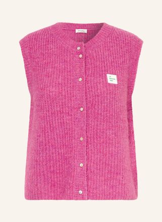 American Vintage American Vintage Strickweste Mit Alpaka pink