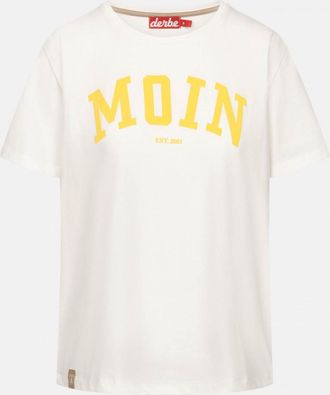 Derbe Derbe T-Shirt Moin Damen Gelb GOTS Organic