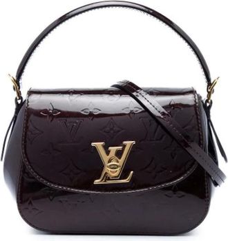 Louis Vuitton Pre-owned Cuir sacs-louis-vuitton - Femme - Pre-owned - Violet - Taille: ONE Size