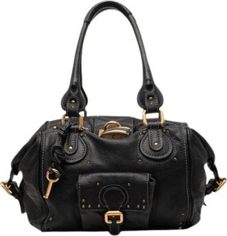 Chlo&eacute; Pre-owned Paddington Shoulder Bag - Femme - Pre-owned - Noir - Taille: ONE Size