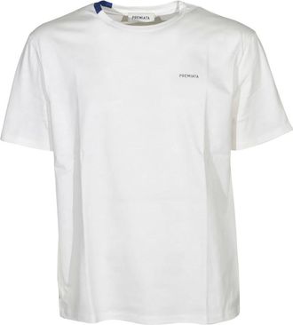 Premiata Homme, Tops, Blanc, Taille: XL Logo-detail T-Shirt