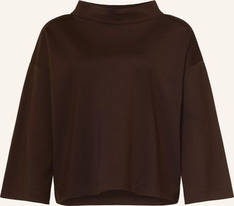 More & More More & More Sweatshirt Mit 3/4-Arm braun