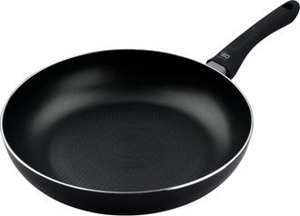 ELO Smart Life Bratpfanne &Oslash; 24 cm mit Wabenboden, Pfanne mit &Ouml;l-Dosiersystem, geeignet f&uuml;r alle Herdarten, Aluminium, Schwarz,&Oslash;