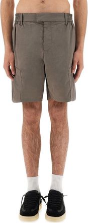 Represent Cotton-Blend Tech Cargo Shorts - Gray